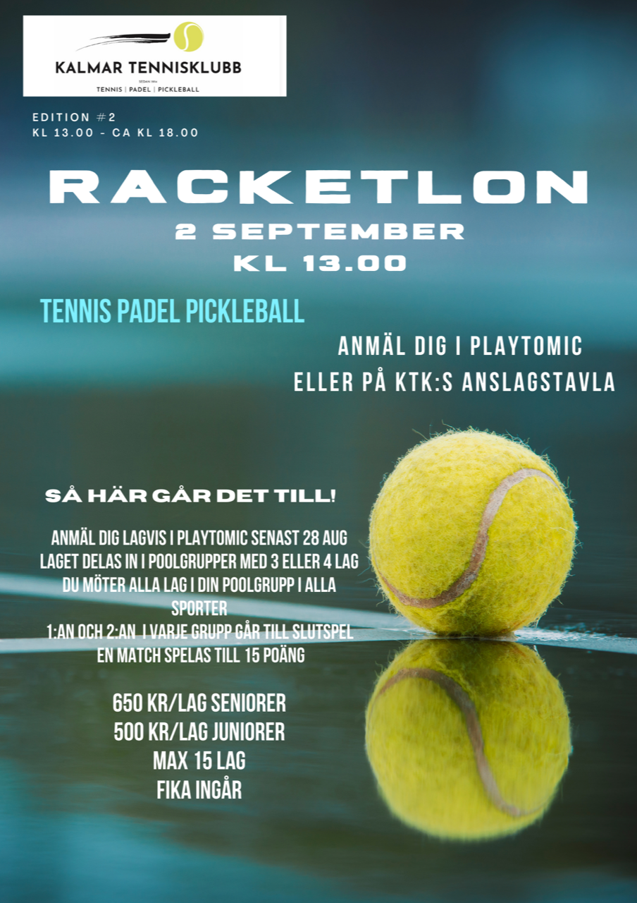 Kalmar Tennisklubb - KlubbenOnline